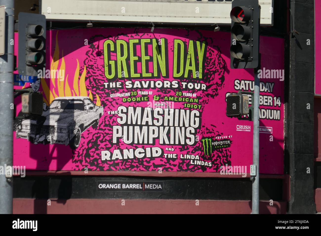Los Angeles, California, USA 9th November 2023 Green Day The Saviors ...