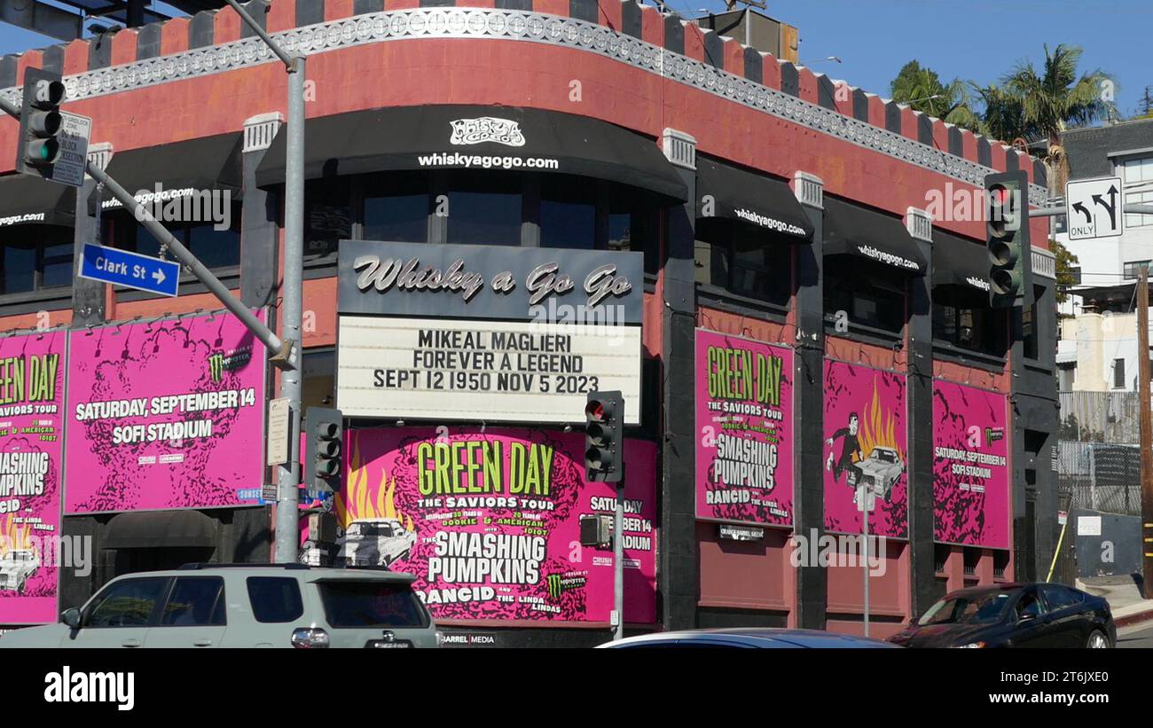 Los Angeles, California, USA 9th November 2023 RIP Mikel Maglieri ...