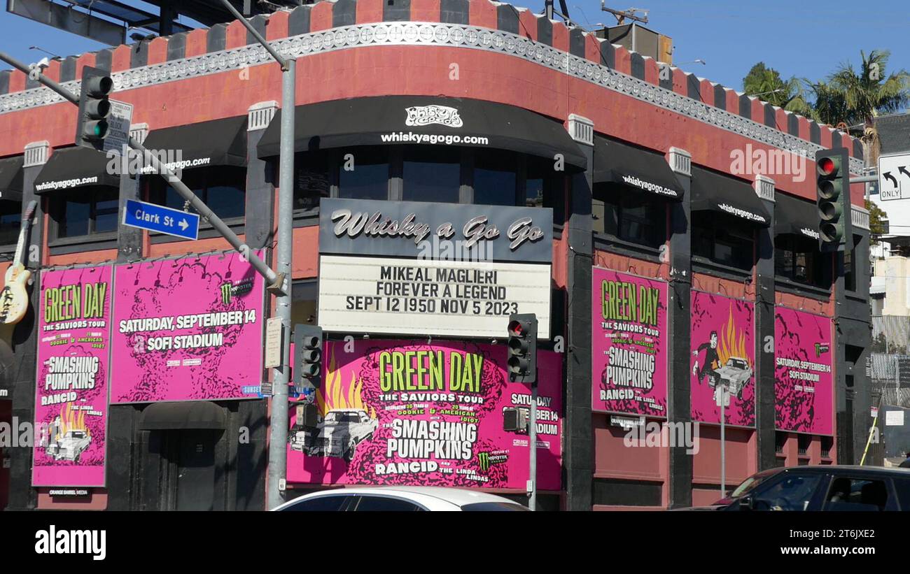 Los Angeles, California, USA 9th November 2023 RIP Mikel Maglieri ...