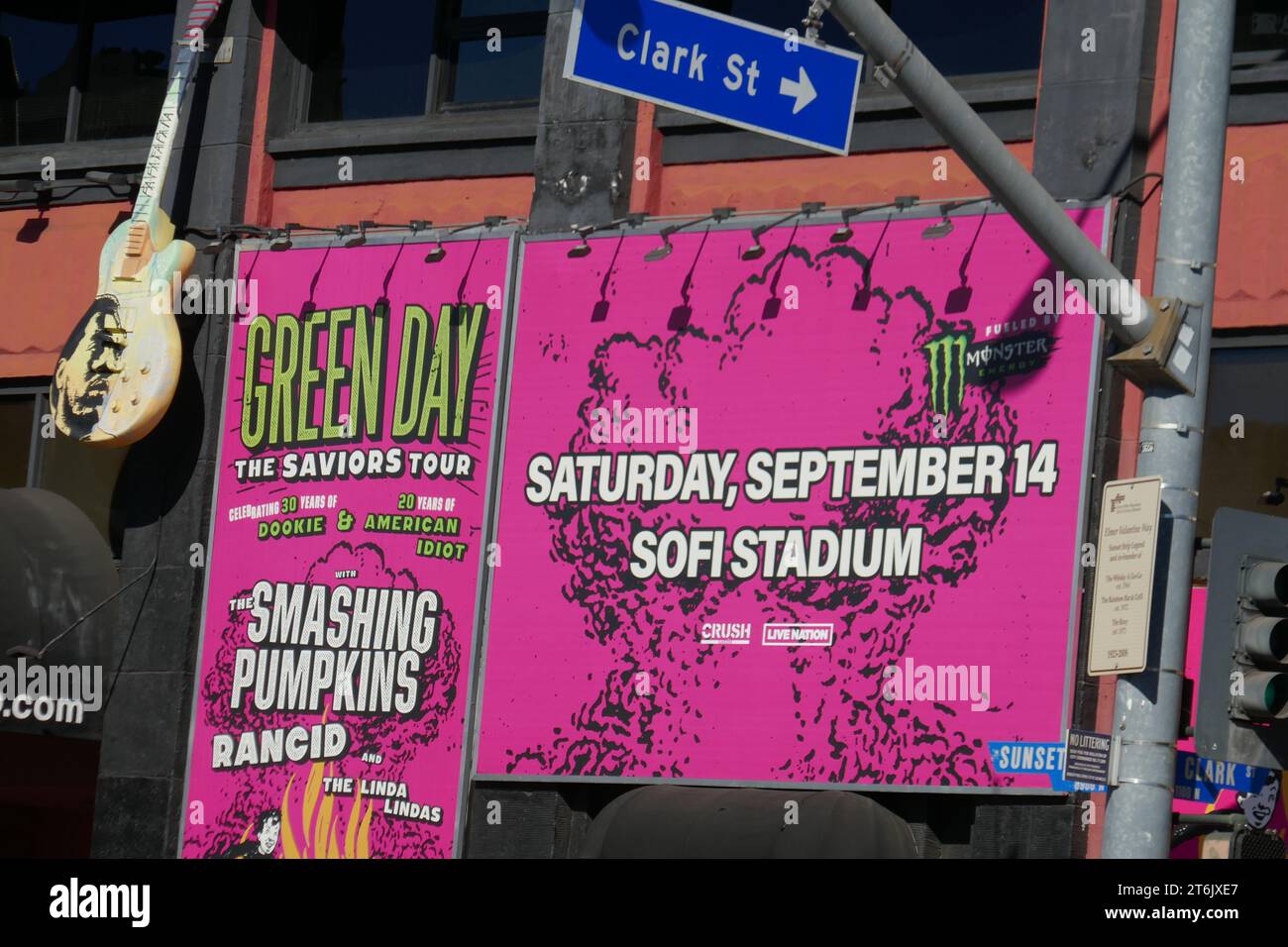 Los Angeles, California, USA 9th November 2023 Green Day The Saviors ...