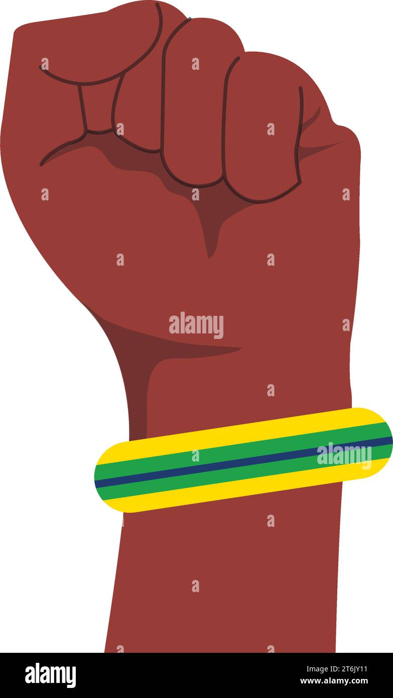 Protesting hand Stock Vector Images - Alamy