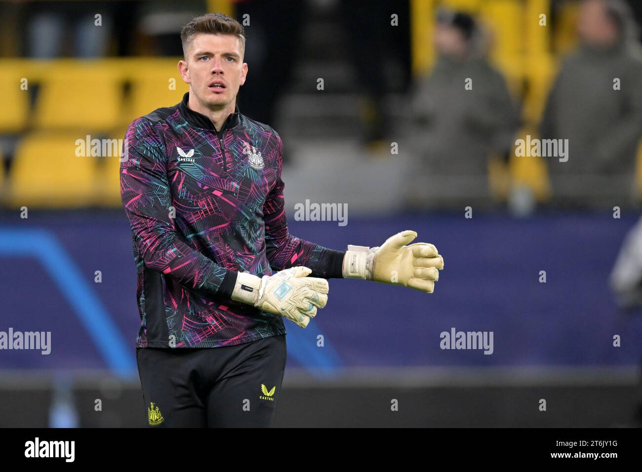 DORTMUND - Newcastle United FC goalkeeper Nick Pope during the UEFA ...