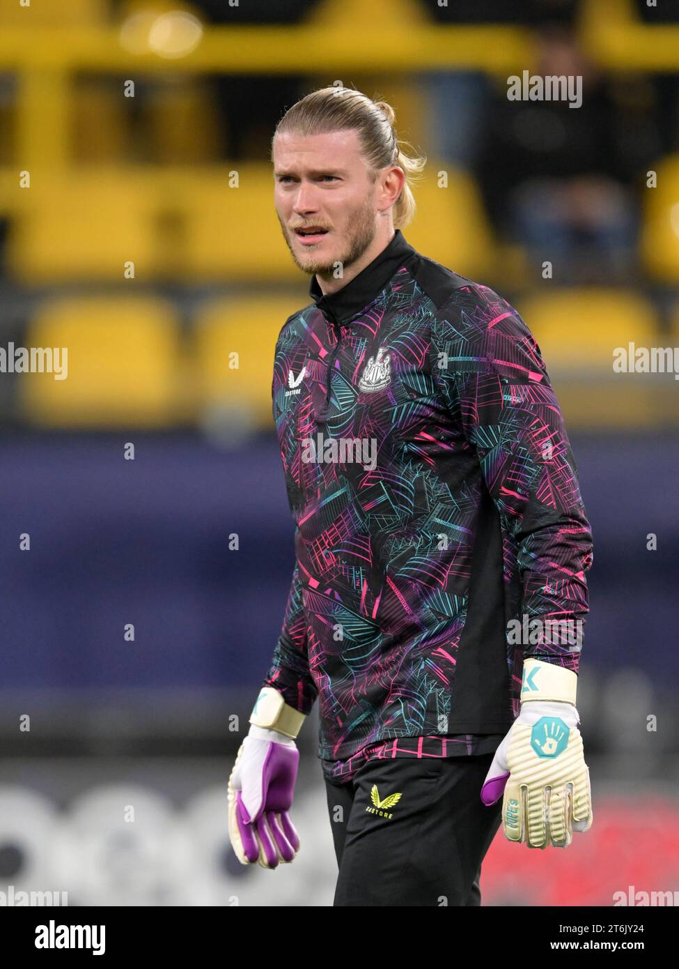 DORTMUND - Newcastle United FC goalkeeper Loris Karius during the UEFA ...