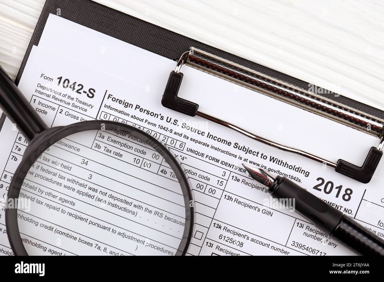 IRS Form 1042-S Foreign persons US source income subject of withholding ...