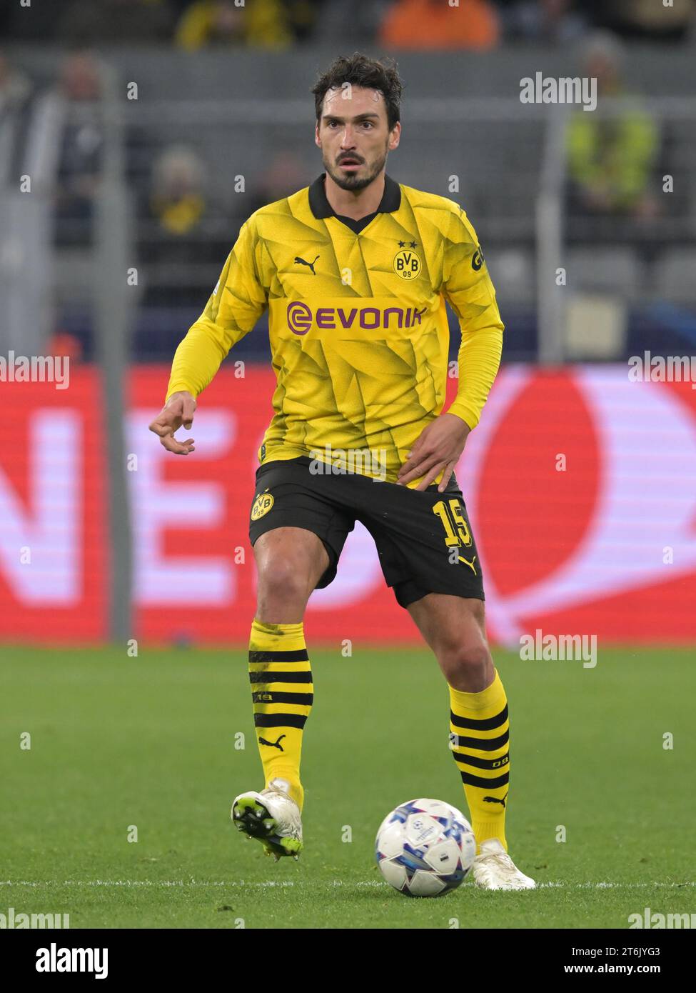DORTMUND - Mats Hummels of Borussia Dortmund during the UEFA Champions ...