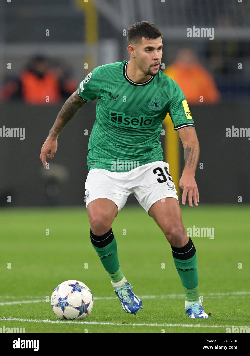 DORTMUND - Bruno Guimaraes of Newcastle United FC during the UEFA ...
