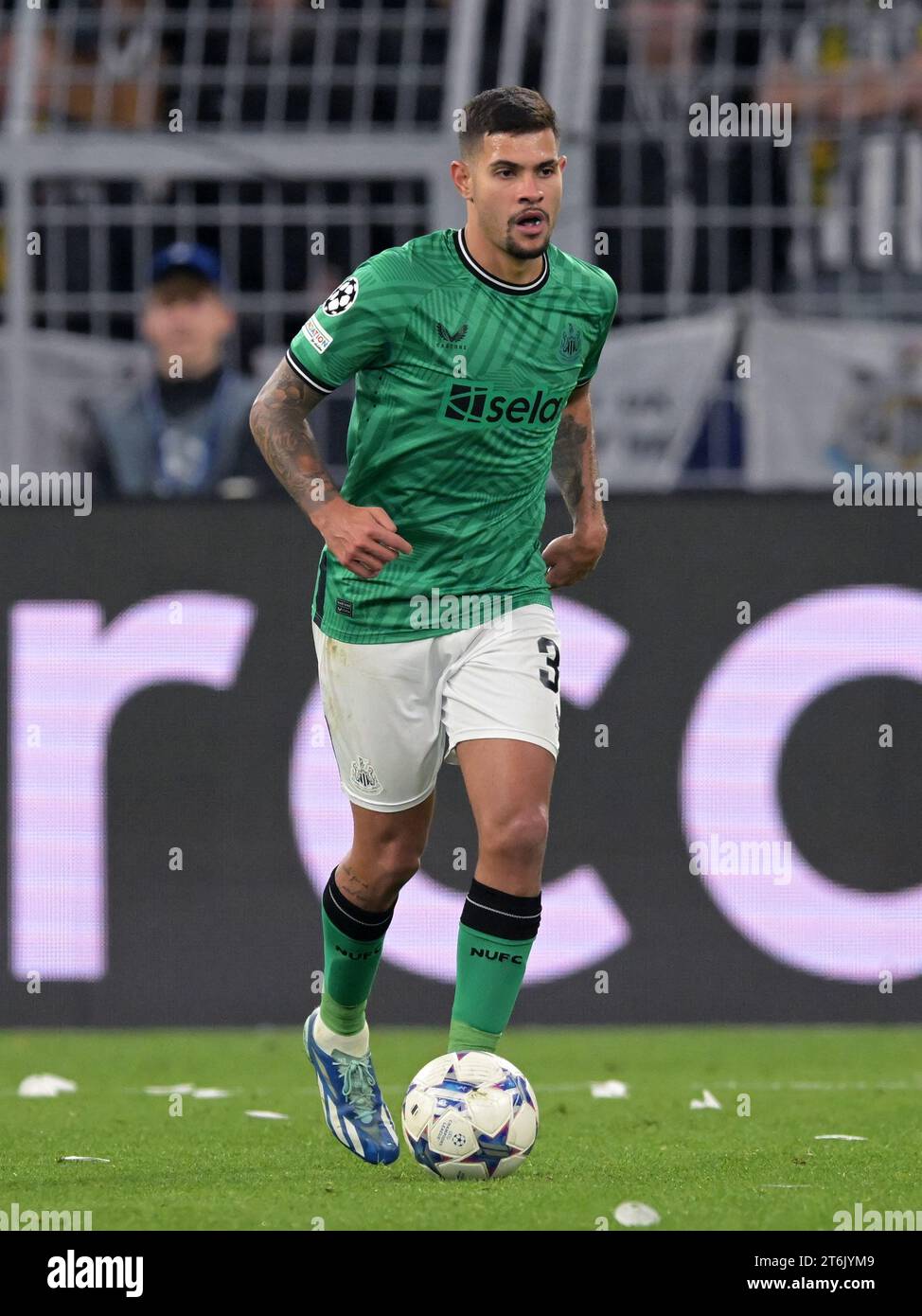 DORTMUND - Bruno Guimaraes of Newcastle United FC during the UEFA ...