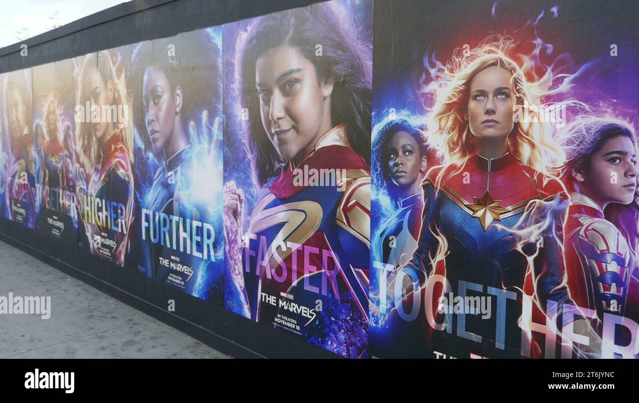 Los Angeles, California, USA 7th November 2023 Marvel Studios The ...