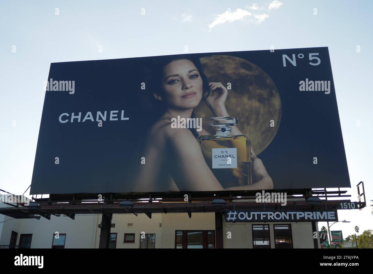 Los Angeles, California, USA 7th November 2023 Chanel Billboard with ...