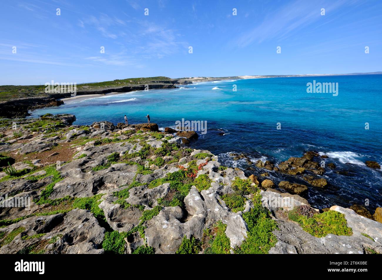 Sleaford Bay in the Eyre Peninsula region of South Australia Stock ...