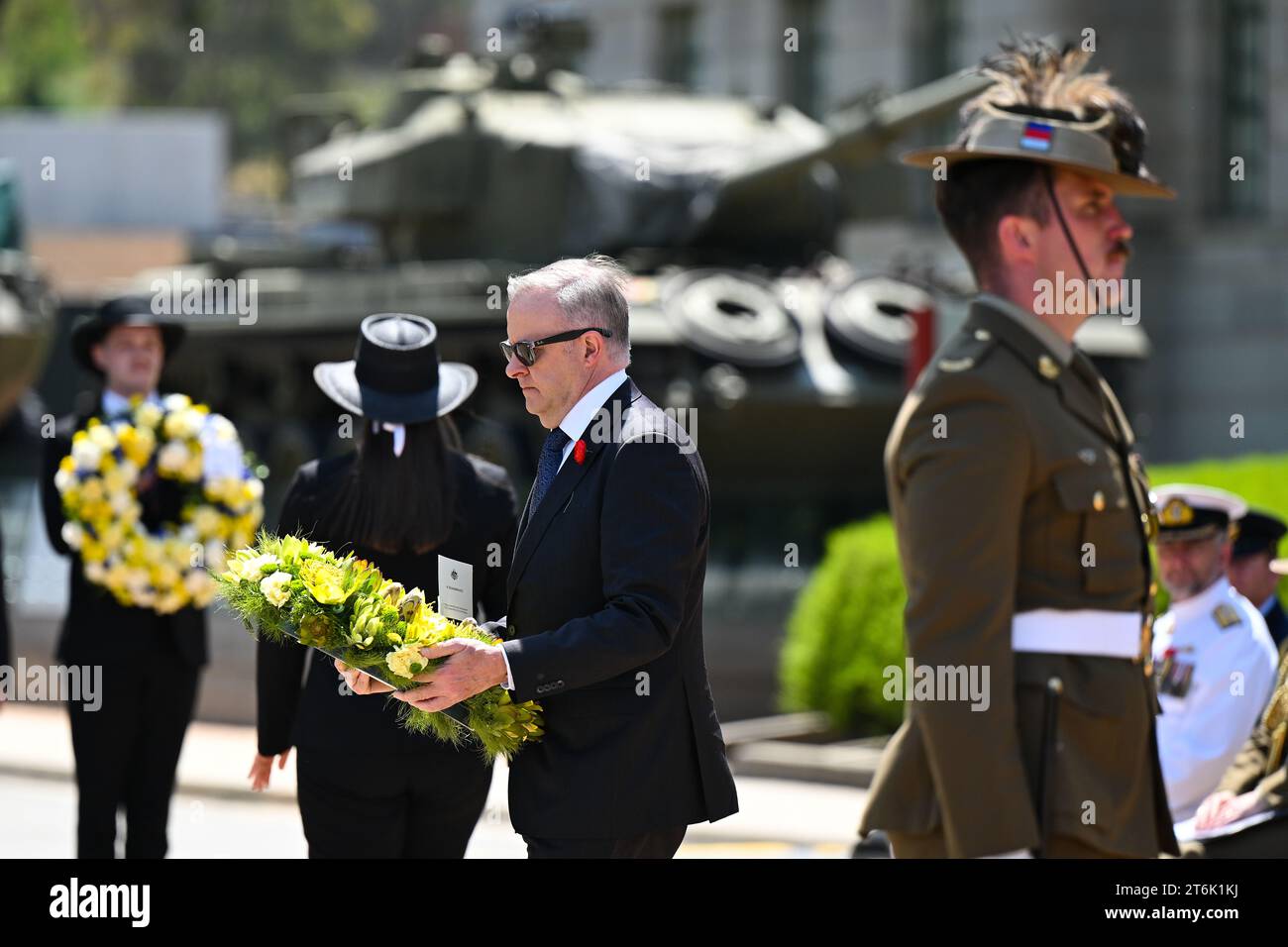 Canberra, Australia. 11th Nov, 2023. Australian Prime Minister Anthony ...
