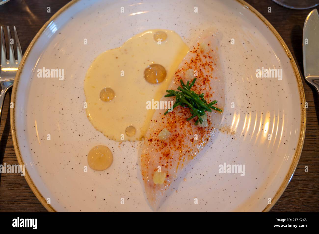 White fillet of most delicious fish John Dory, St Pierre or Peter's ...