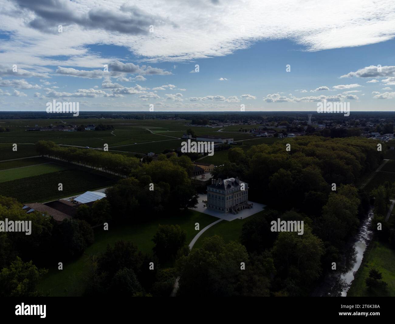 Gironde estuary aerial hi-res stock photography and images - Alamy