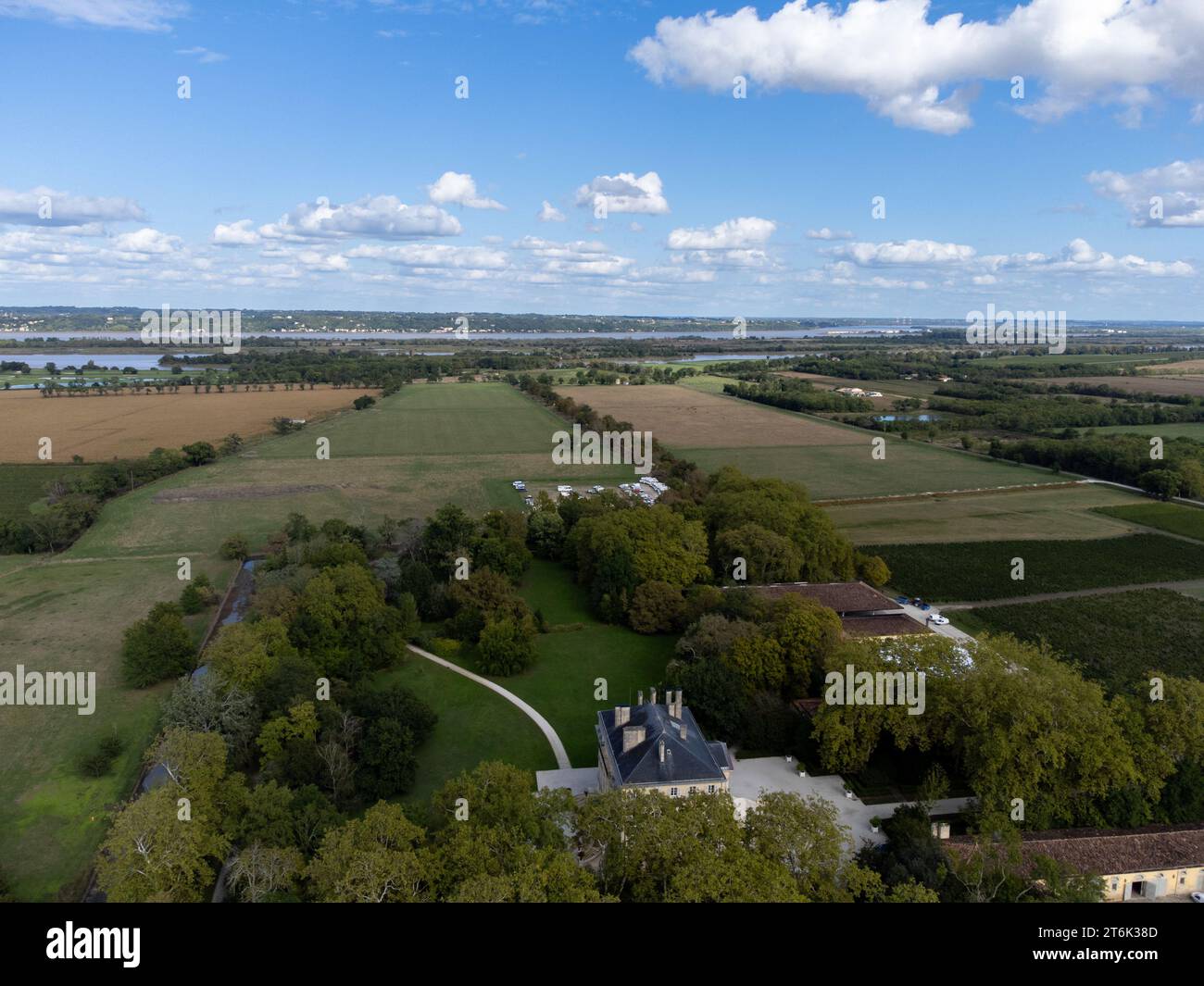 Gironde estuary aerial hi-res stock photography and images - Alamy