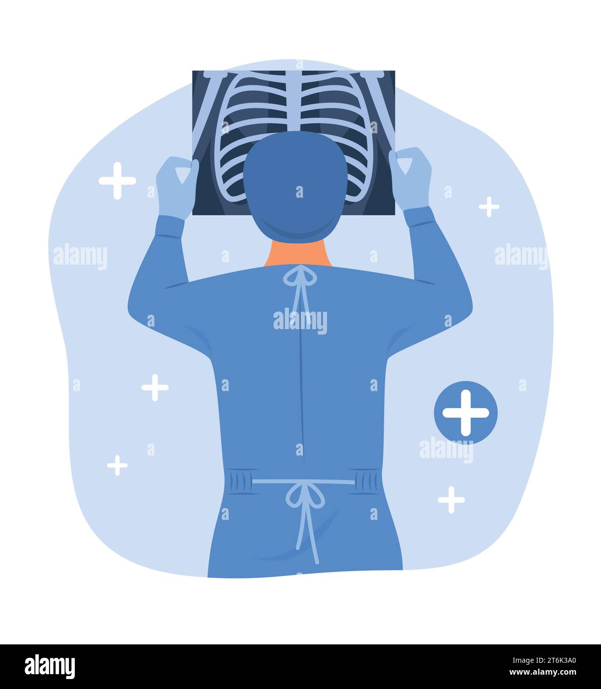 Chest x ray clipart Cut Out Stock Images & Pictures - Alamy