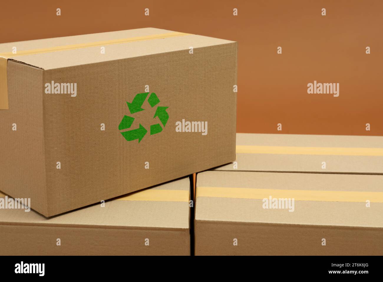 Warehouse recyclable paper cardboard boxes hi-res stock photography and ...