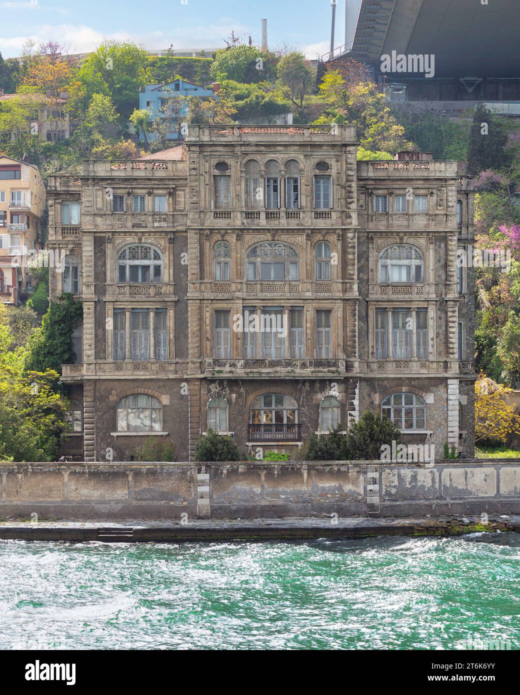 Zeki Pasa Yalisi, a traditional Turkish magnificent waterfront mansion ...