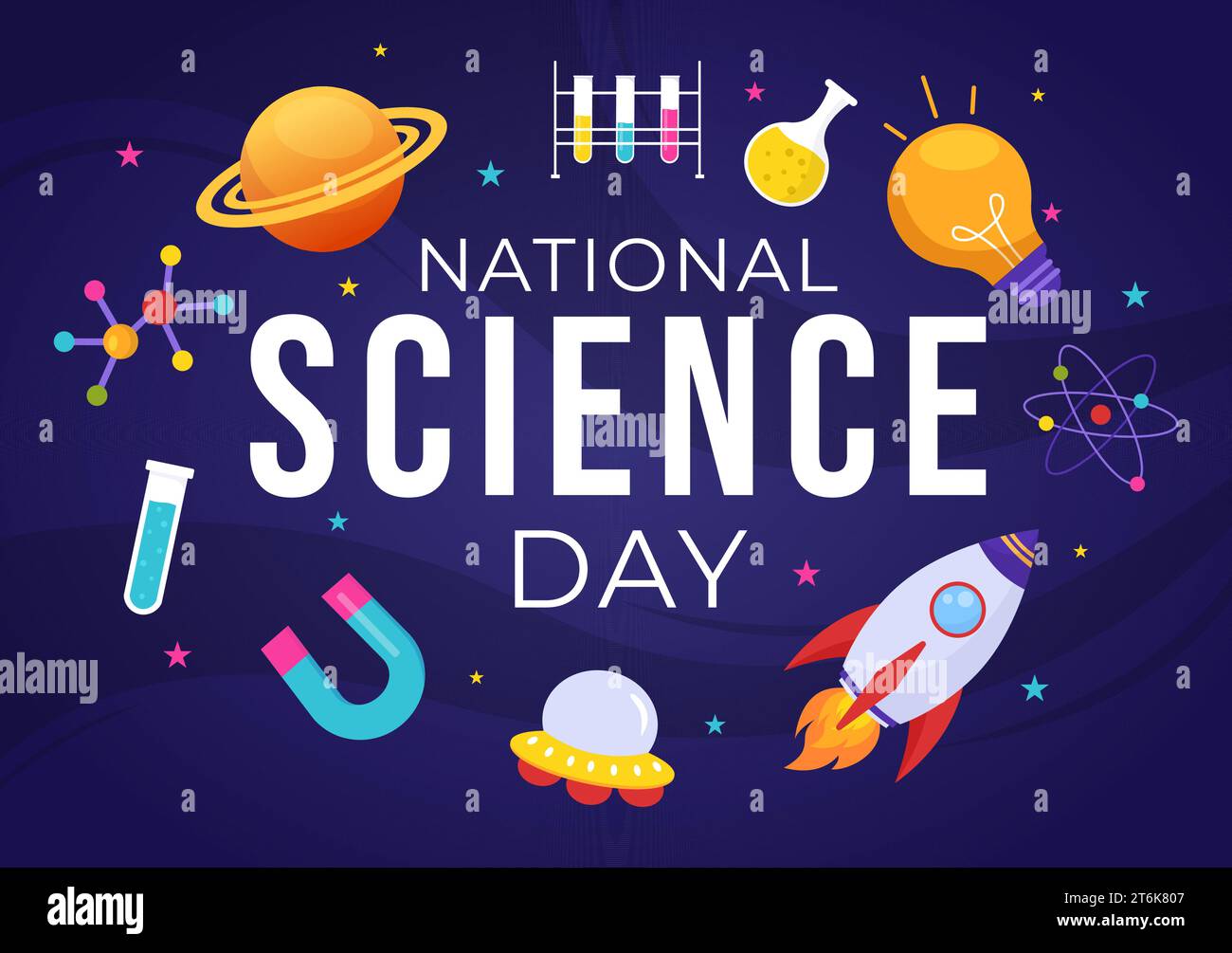 National Science Day Vector Illustration on February 28 Related to ...
