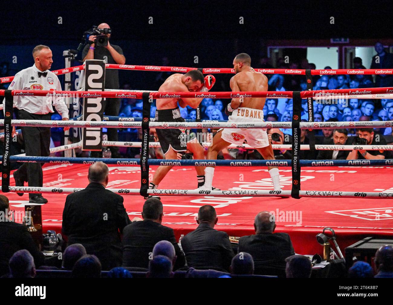 Brighton, UK. 10th Nov, 2023. Harlem Eubank goes on to defeat Timo ...
