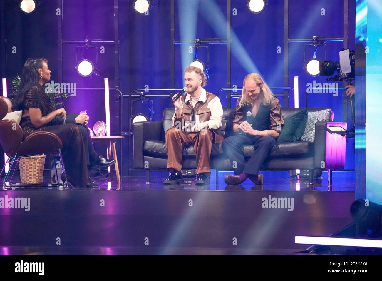 Stockholm, NEP Studios, Sweden, 11 10 2023, Idol Fridays Final 6 Stock ...