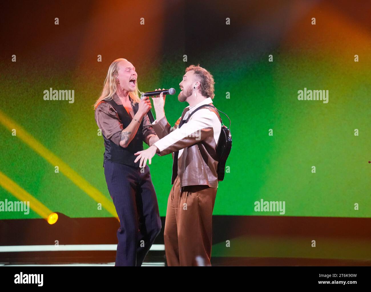 Stockholm, NEP Studios, Sweden, 11 10 2023, Idol Fridays Final 6. Simon ...