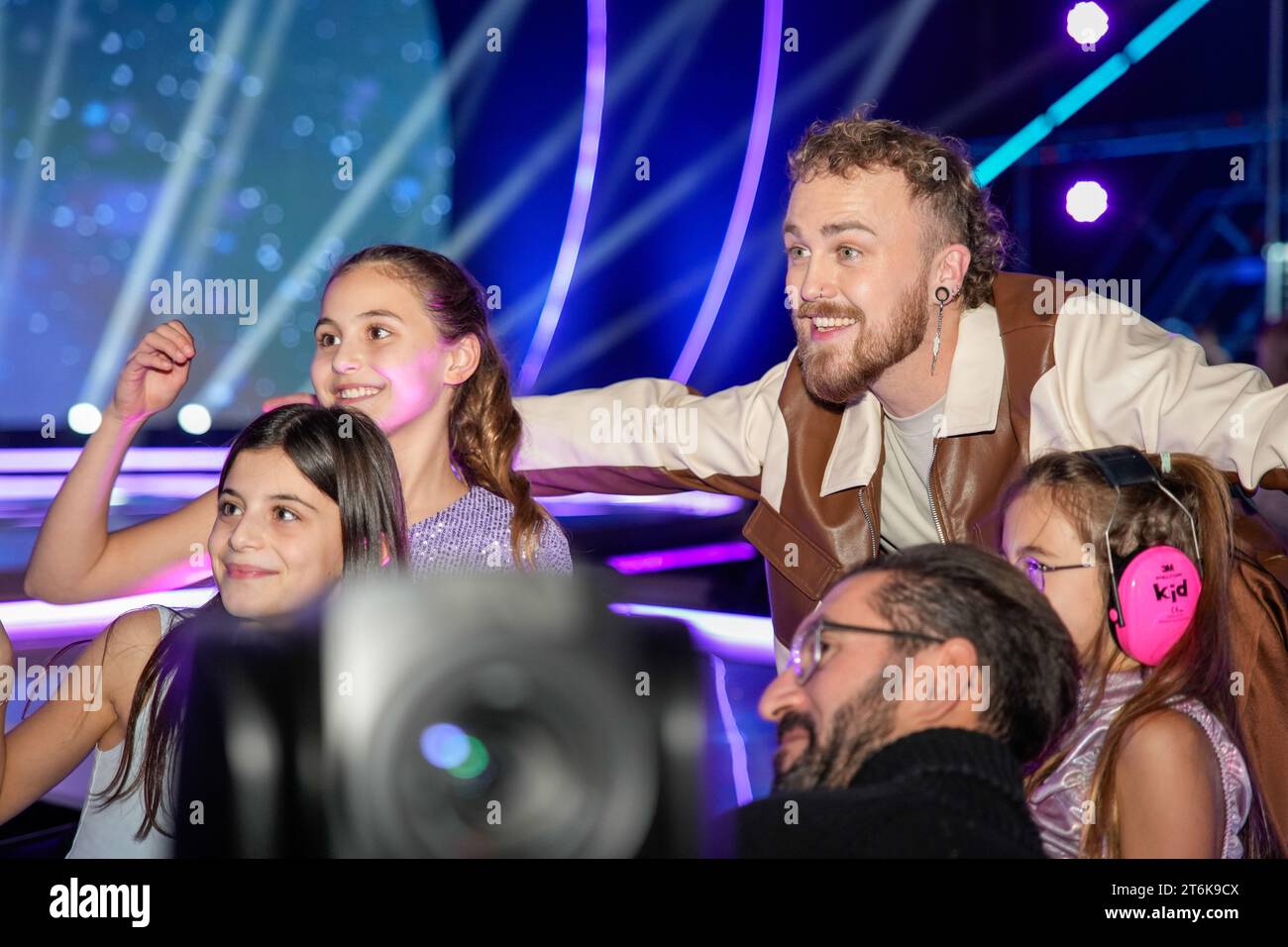 Stockholm, NEP Studios, Sweden. 10th Nov 2023. Idol Fridays Final 6 ...