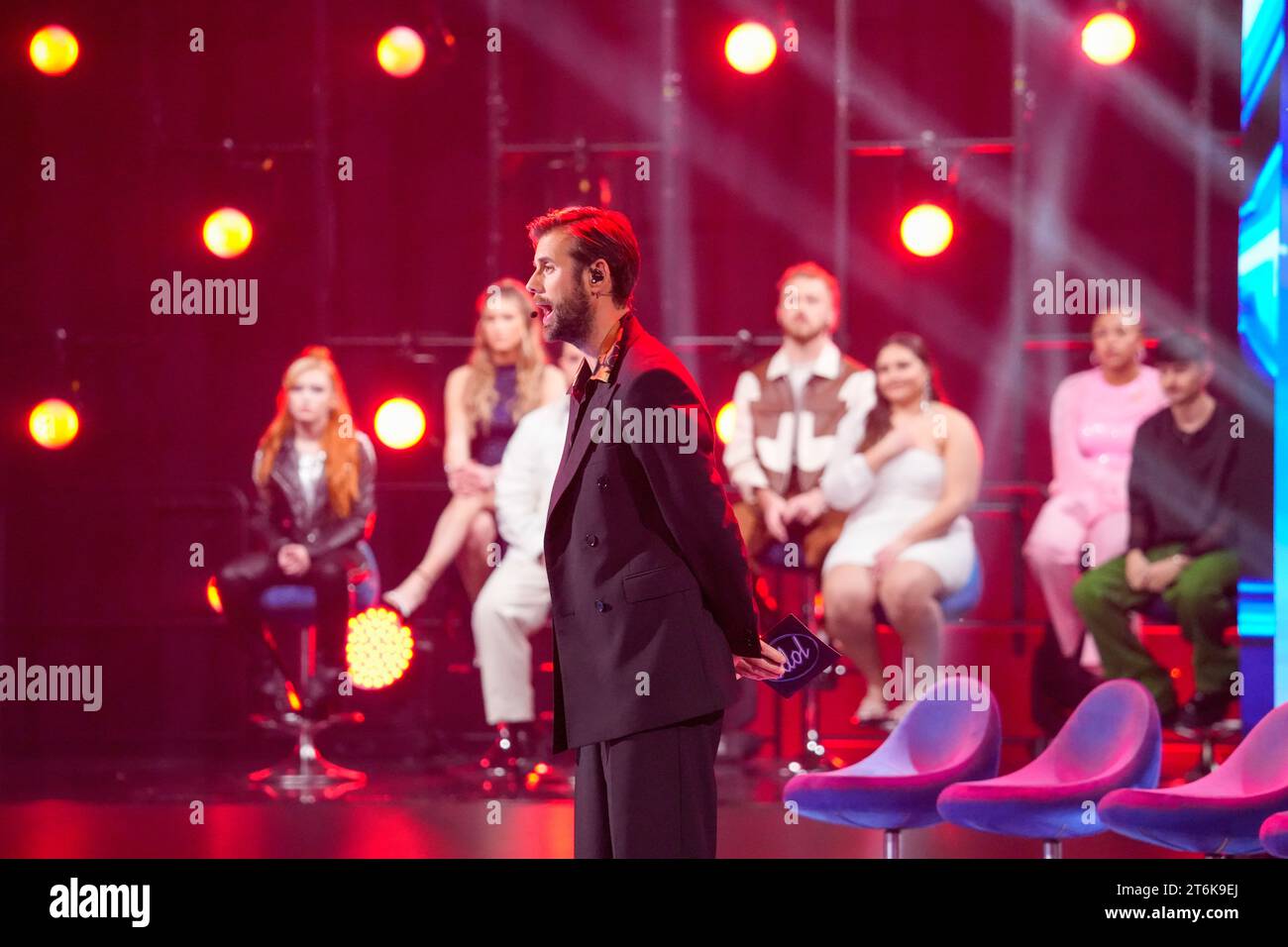Stockholm, NEP Studios, Sweden. 10th Nov 2023. Idol Fridays Final 6 ...