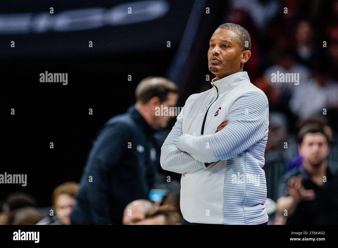 November 10, 2023: South Carolina Gamecocks head coach Lamont Paris ...