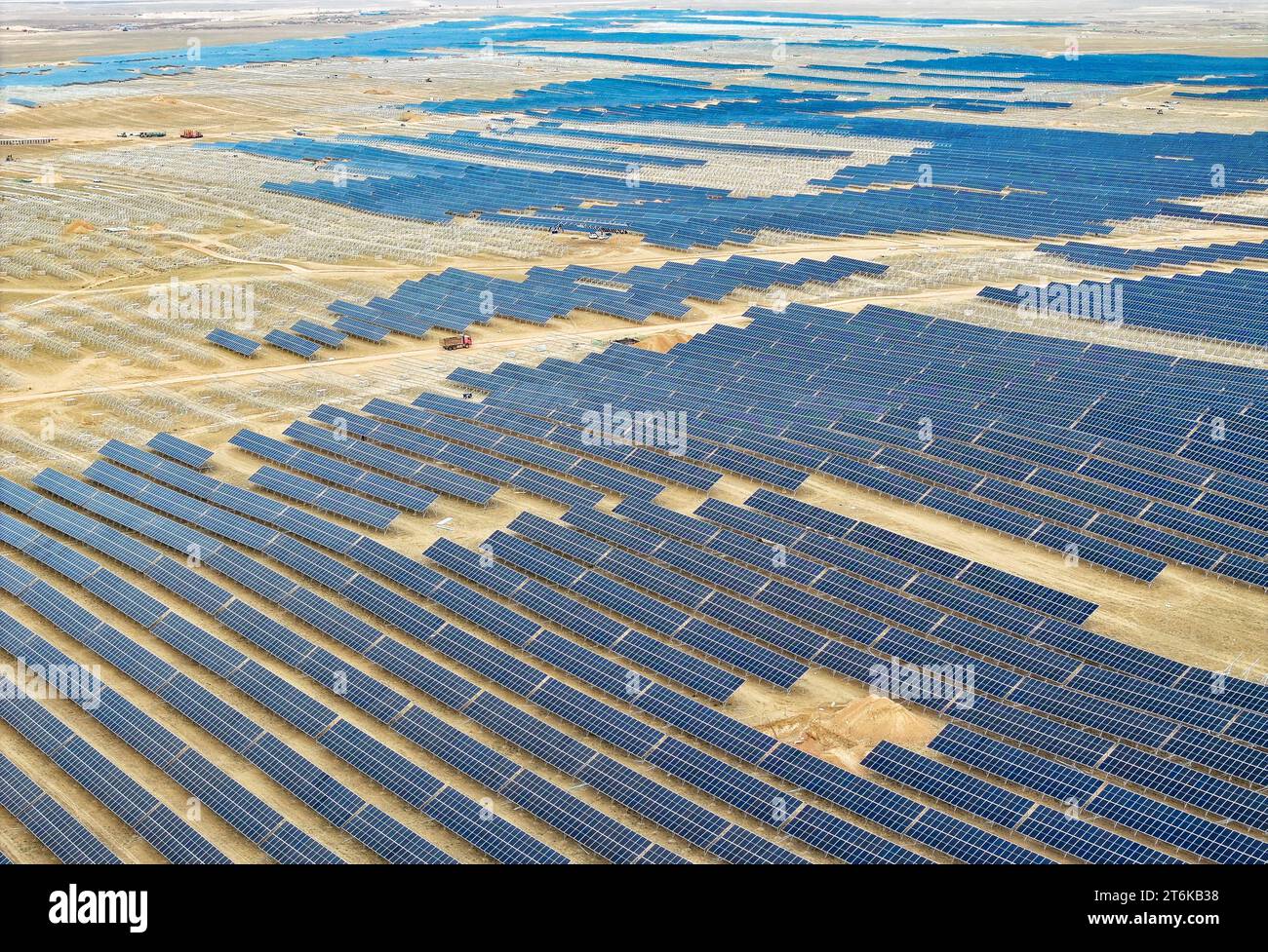 ORDOS, CHINA - NOVEMBER 11, 2023 - An aerial photo shows the 4 million ...