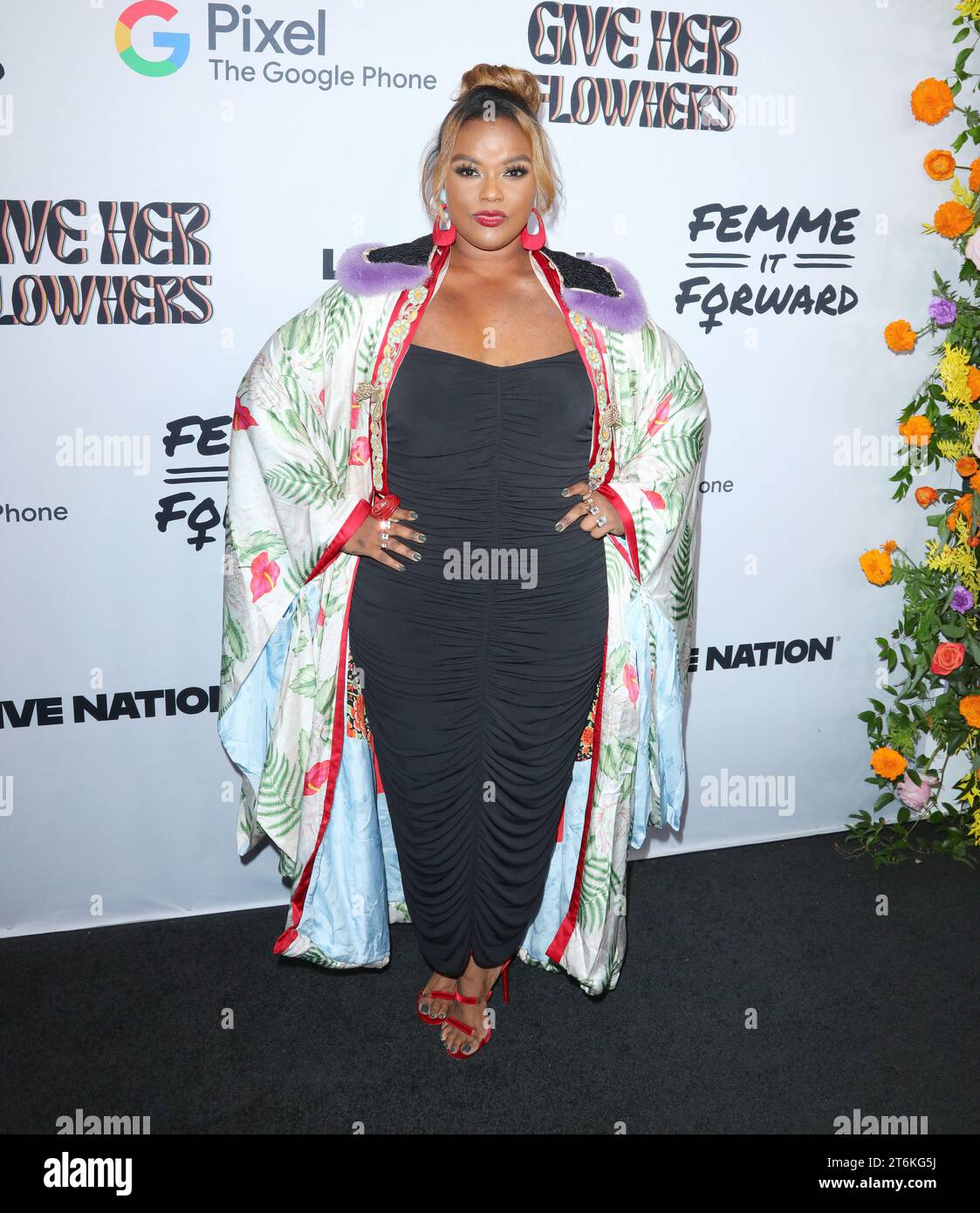 Anastasia Wright arrives at Give Her FlowHERS Gala 2023 held at The ...