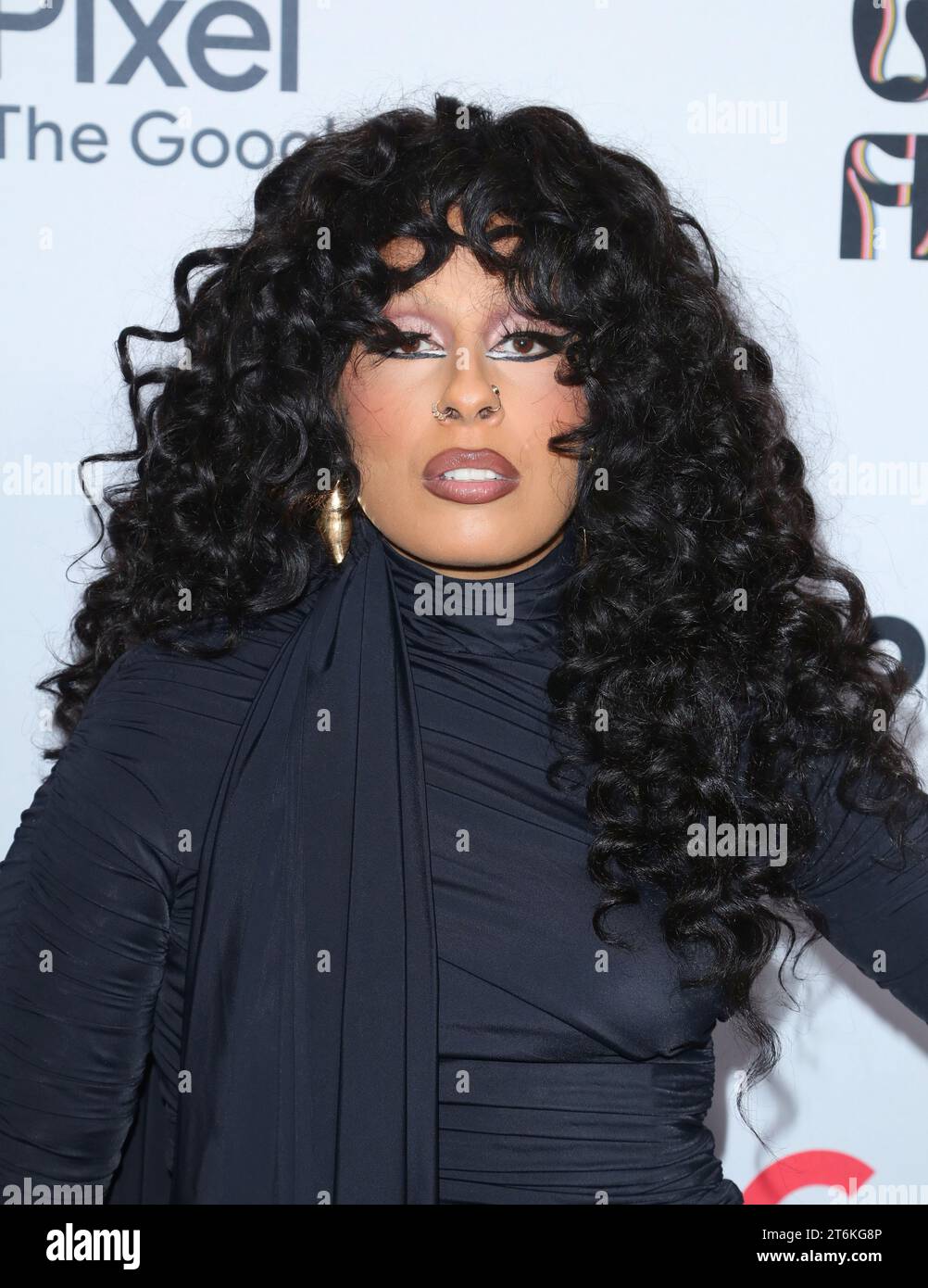 Laya arrives at Give Her FlowHERS Gala 2023 held at The Beverly Hilton ...