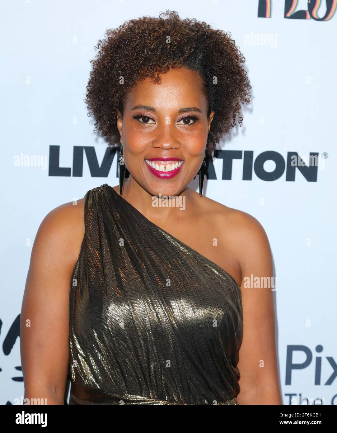 Mitzi Miller arrives at Give Her FlowHERS Gala 2023 held at The Beverly ...