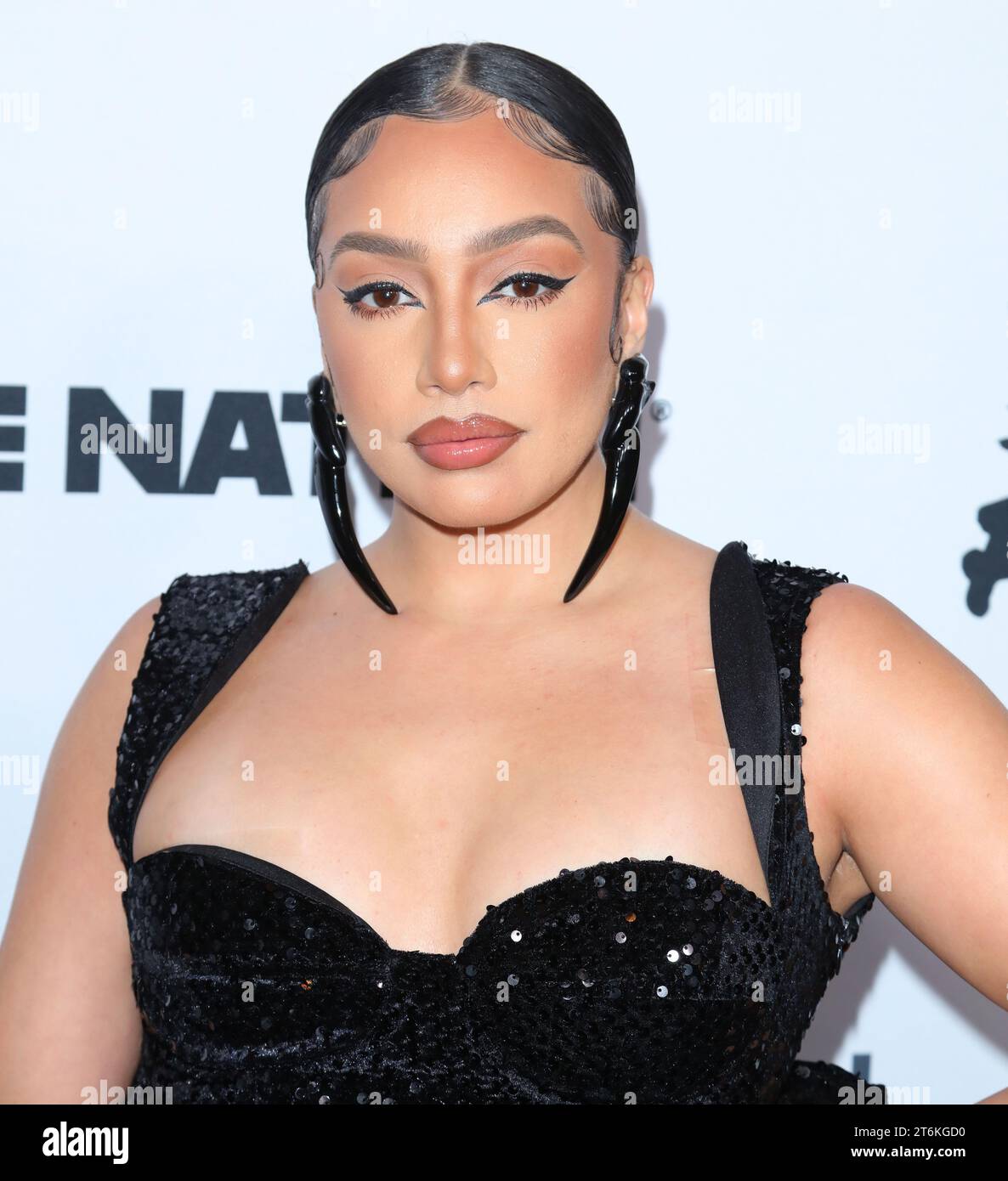 Ivy Rivera arrives at Give Her FlowHERS Gala 2023 held at The Beverly Hilton Hotel in Beverly ...