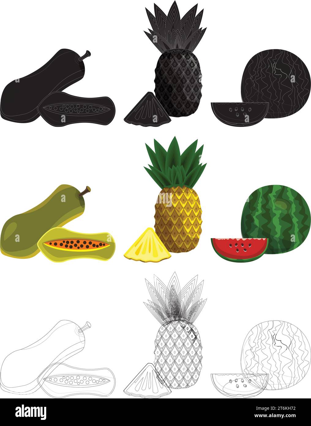 Fruit Design Illustration Vector Stock Vector Image & Art - Alamy