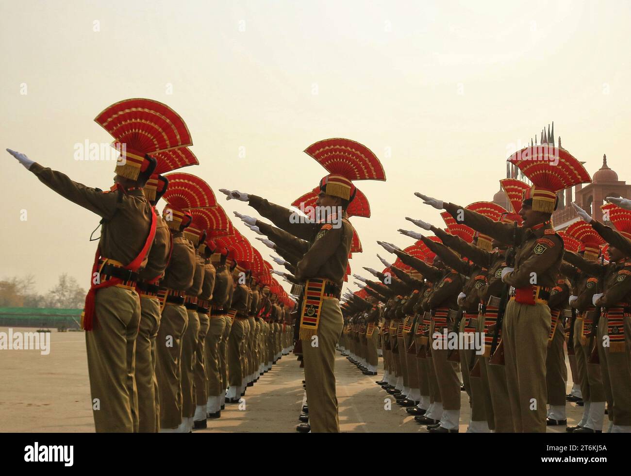 November 09,2023, Srinagar Kashmir, India : New recruits of the Indian ...