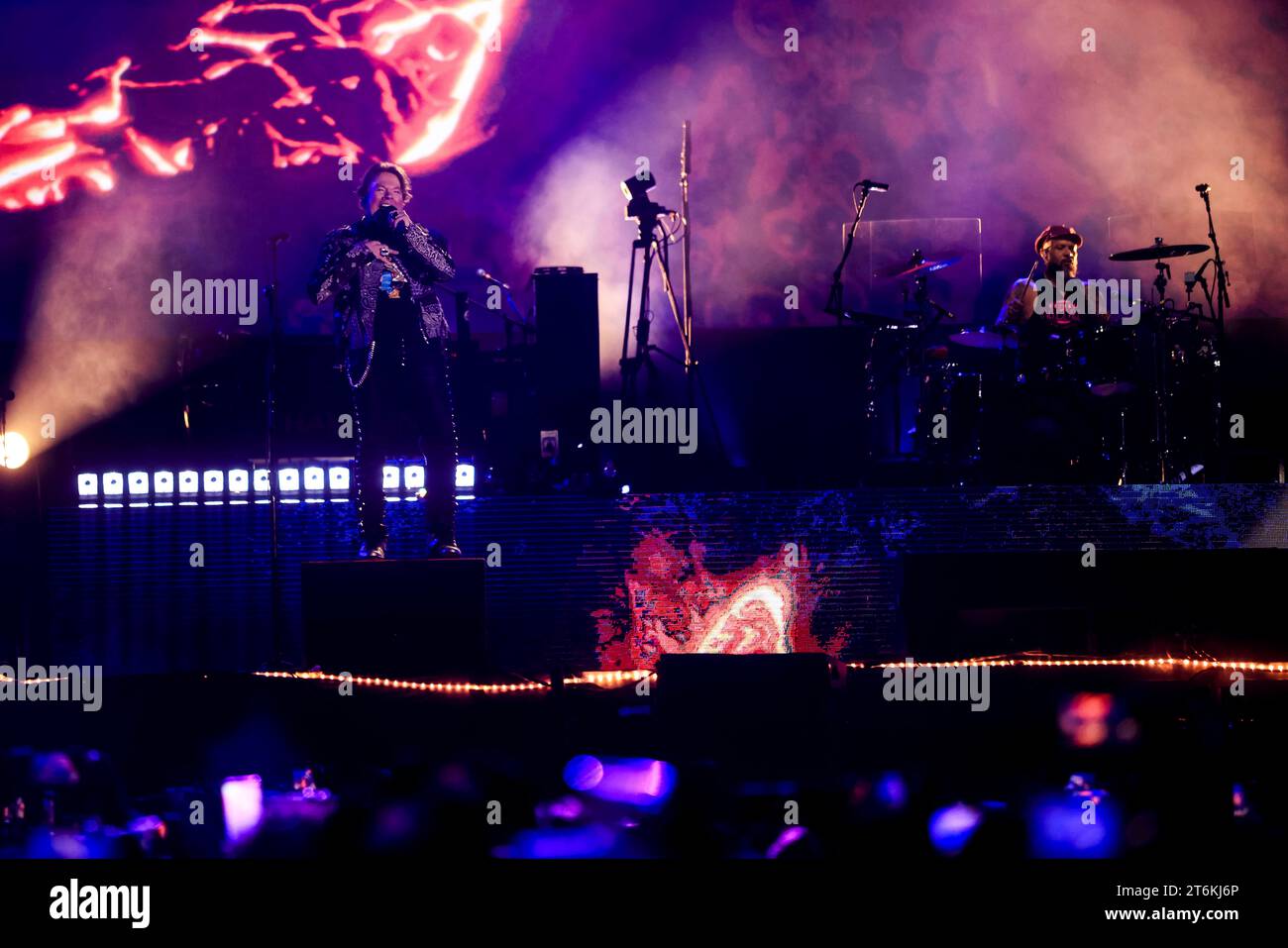 TOLUCA, MEXICO - NOVEMBER 5: Guns and Roses performs, during a show as part of the 'Hell ...