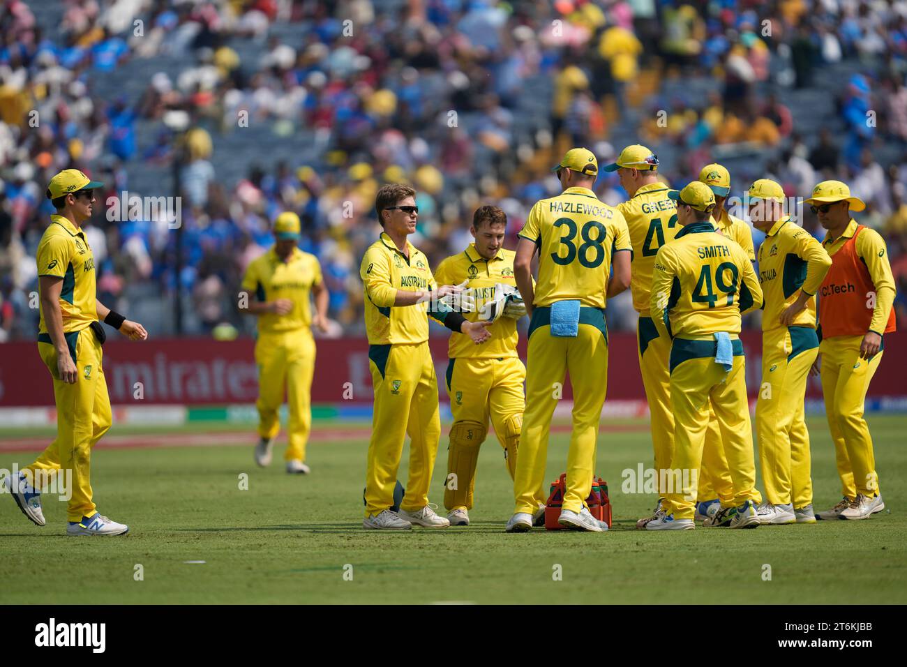 Australia's Adam Zampa celebrates the wicket of Bangladesh's Litton Das ...
