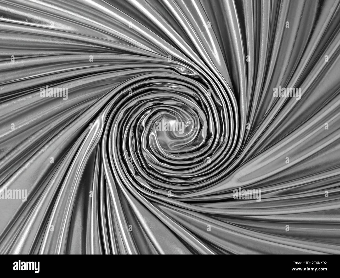 Background formed by twisted metal. 3d illustration Stock Photo - Alamy