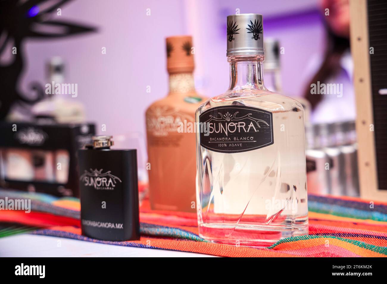 Bacanora distilled from agave originating from the state of Sonora ...