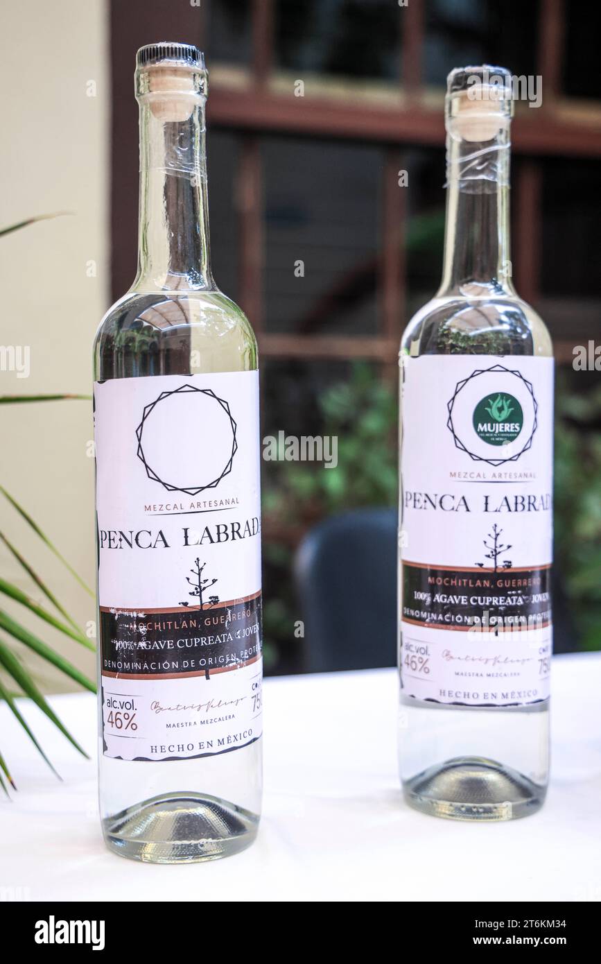 Bacanora distilled from agave originating from the state of Sonora ...
