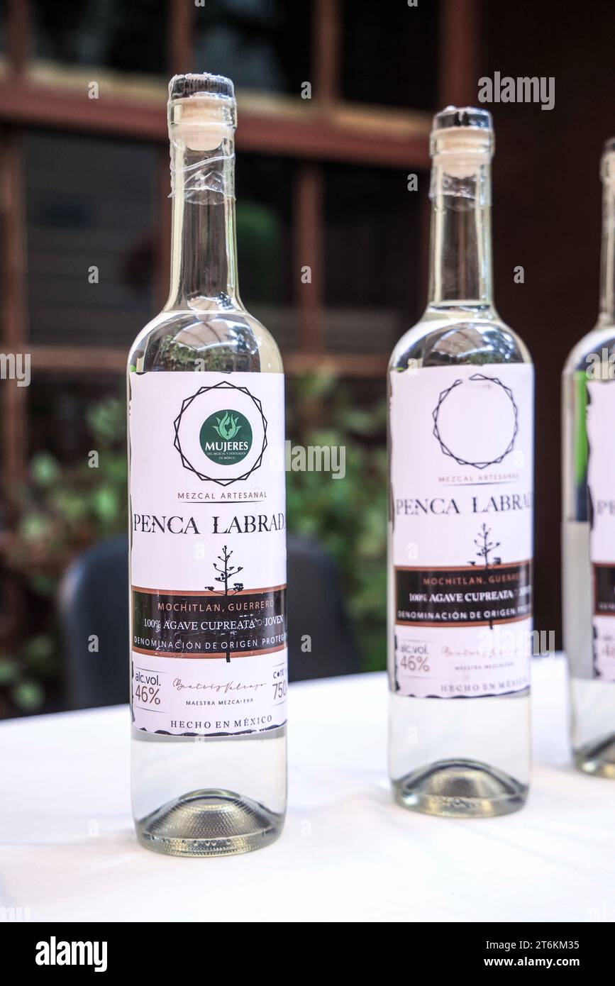 Bacanora distilled from agave originating from the state of Sonora ...
