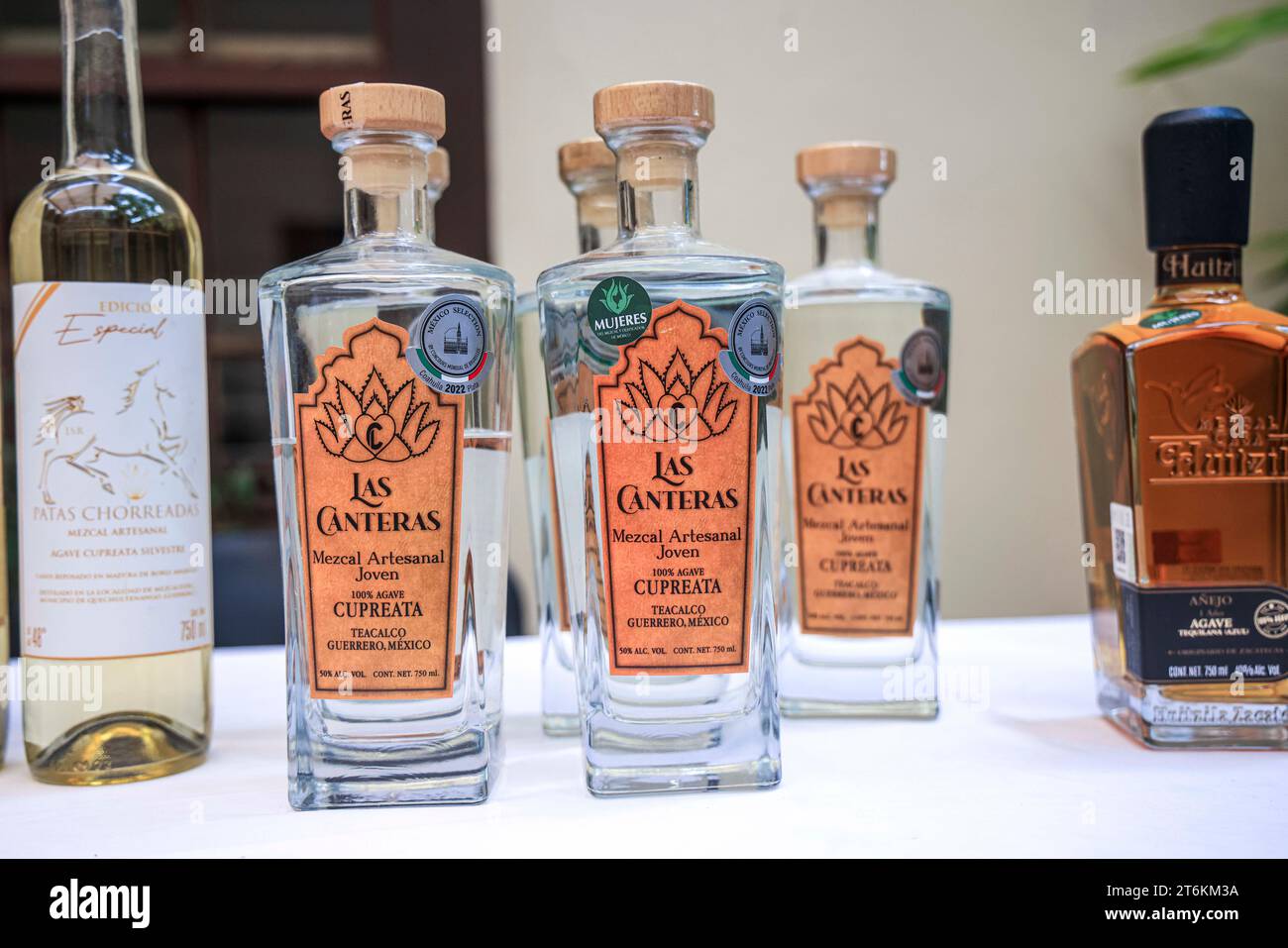 Bacanora distilled from agave originating from the state of Sonora ...