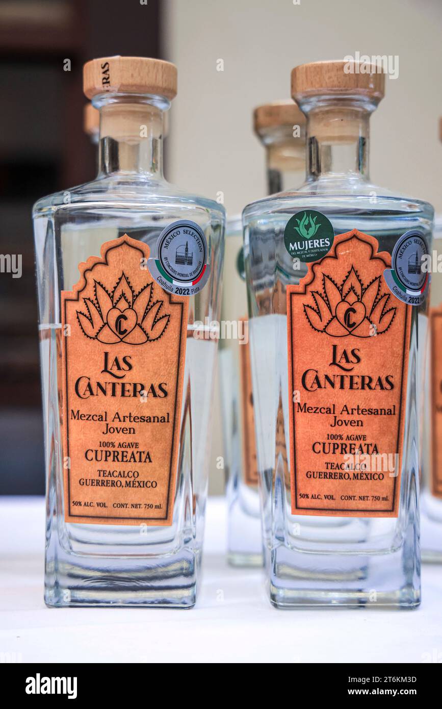 Bacanora distilled from agave originating from the state of Sonora ...