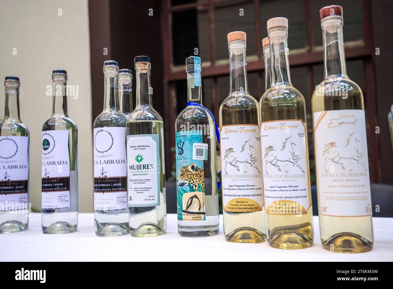 Bacanora distilled from agave originating from the state of Sonora ...