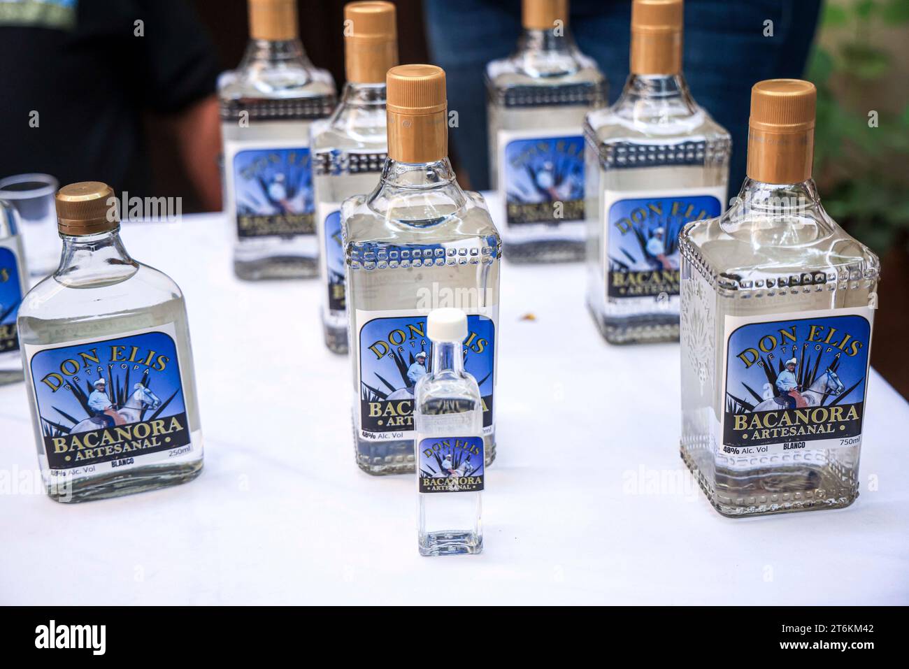 Bacanora distilled from agave originating from the state of Sonora ...