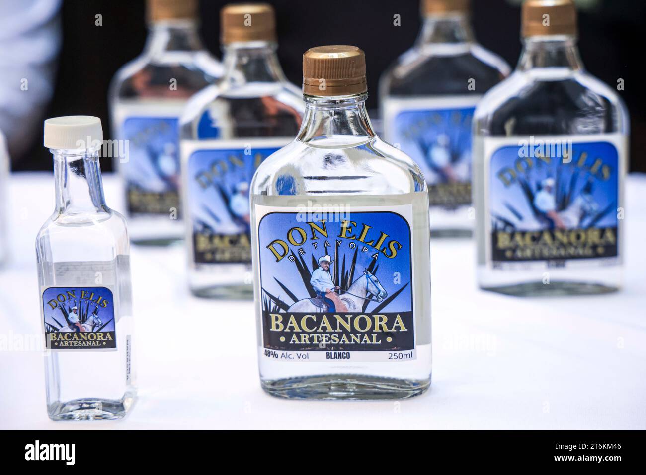 Bacanora distilled from agave originating from the state of Sonora ...