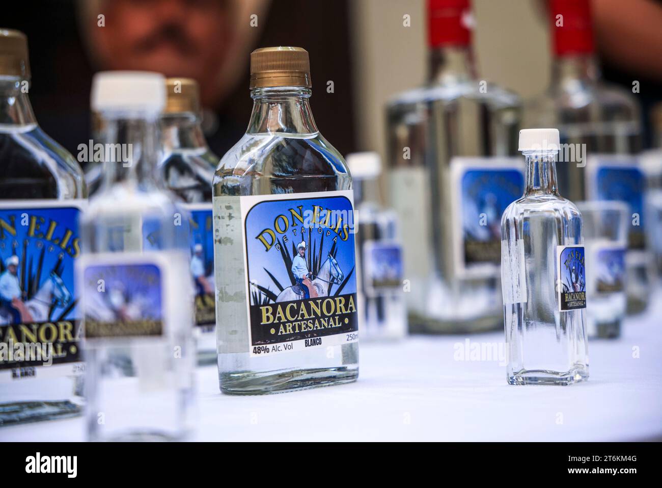 Bacanora distilled from agave originating from the state of Sonora ...