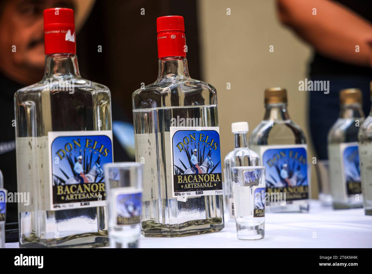 Bacanora distilled from agave originating from the state of Sonora ...