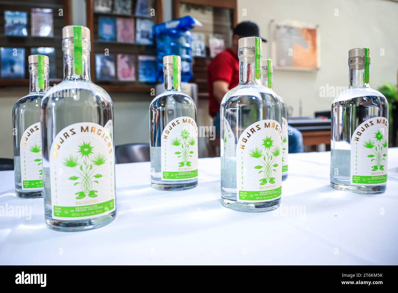 Bacanora distilled from agave originating from the state of Sonora ...