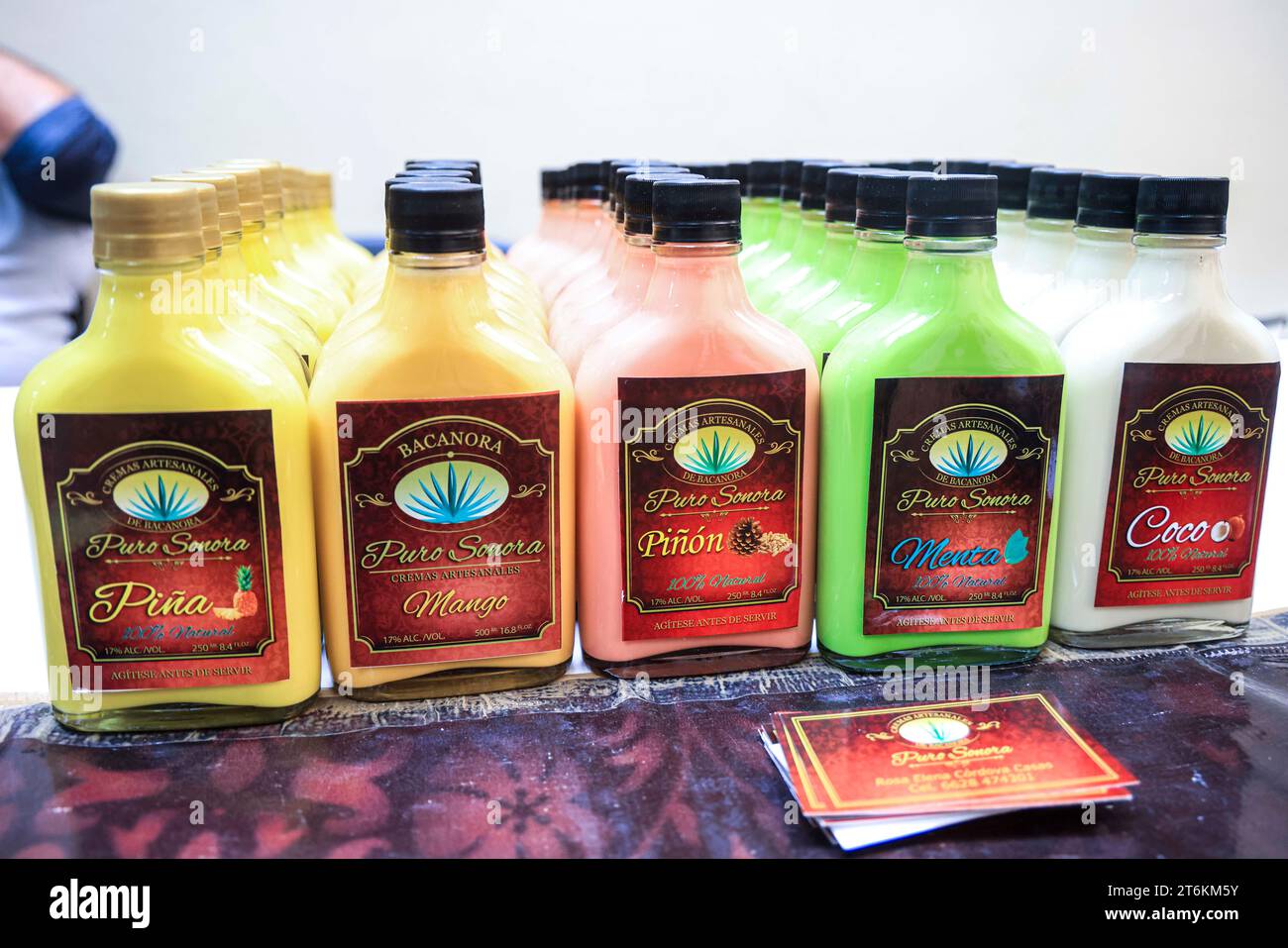 Bacanora distilled from agave originating from the state of Sonora ...